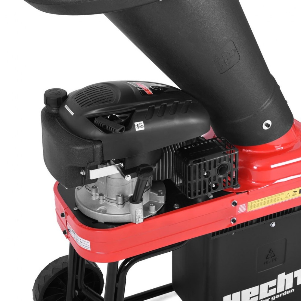 Hecht 6173 Biotrituradora de gasolina con depósito de 50 L